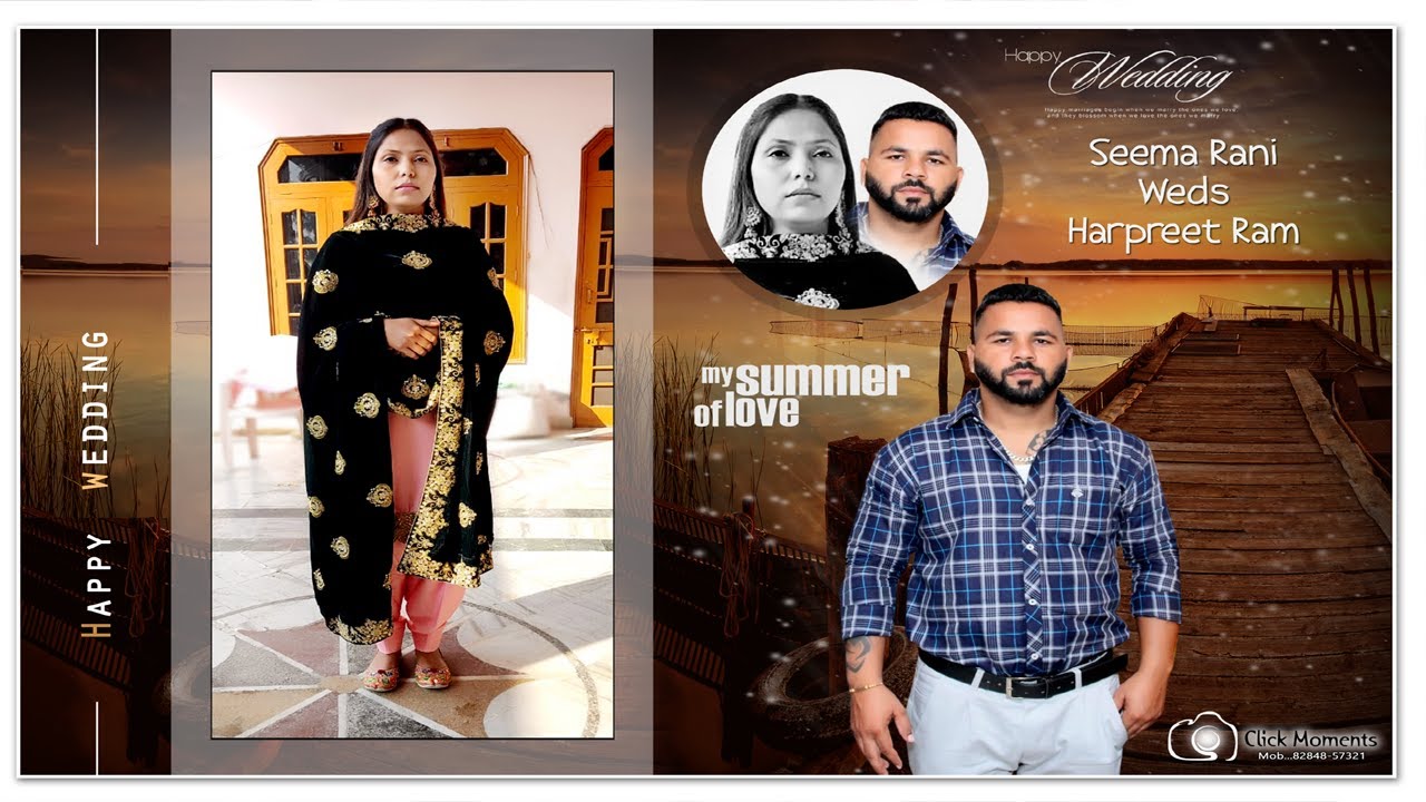 Sema Rani Weds Harpreet Ram- Click Moments Photography-8284857321 - YouTube
