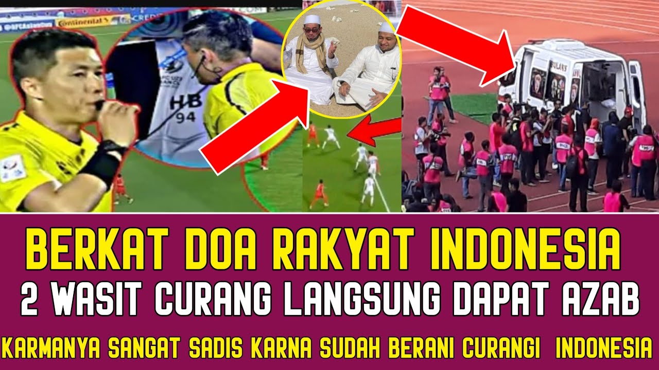 🔴Karir 2 Wasit Curang Tamat Langsung dapat Karma, Usai curang ke ...