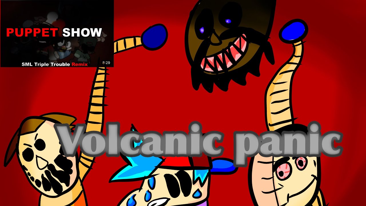 Fnf Volcanic panic concept(triple trouble will sports mix)(original by ...