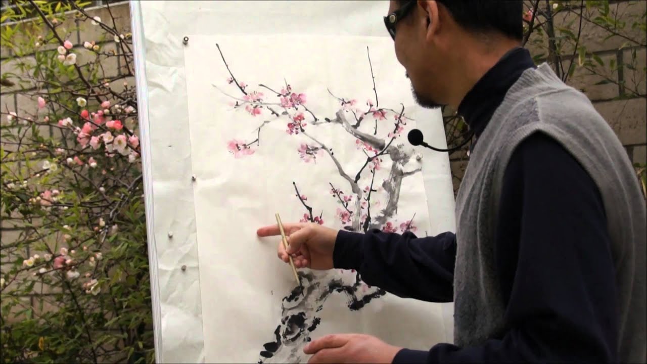 Plum Blossom: an Expressive Plein Air Painting Tutorial(HD) with Henry ...