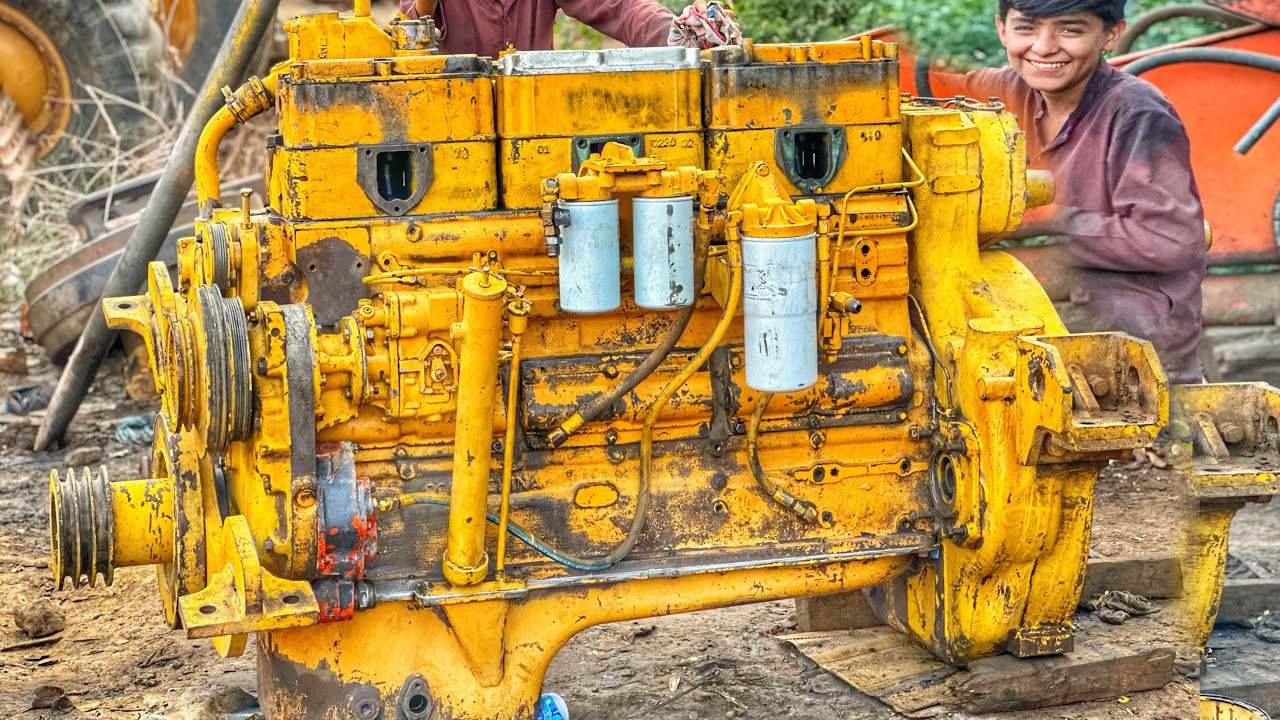 Engine restoration Diesel engine cleaning and How to diesel engine ...