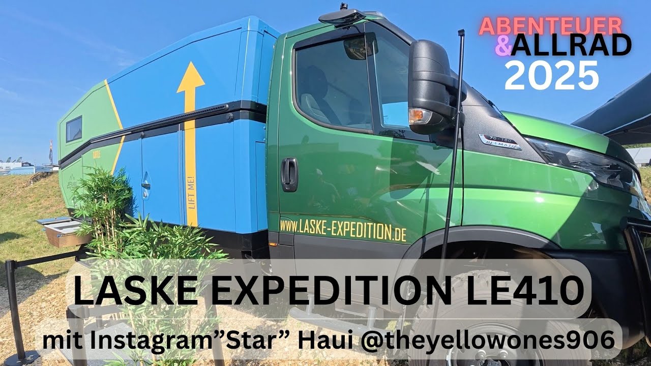 (0032) Laske Expedition LE410 ganz neues Modell - mit dabei ist ...