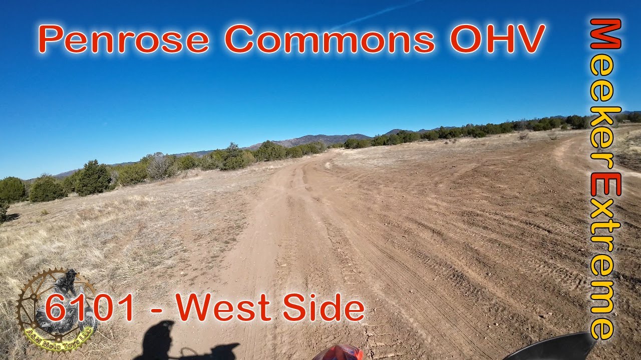 Penrose Commons OHV Area - 6101 (West Side) - YouTube