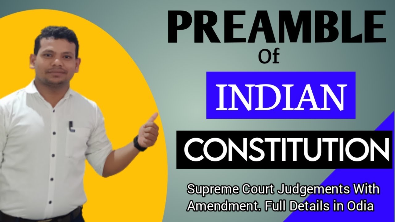 Preamble Of Indian Constitution l Two important Parts of Preamble l ...