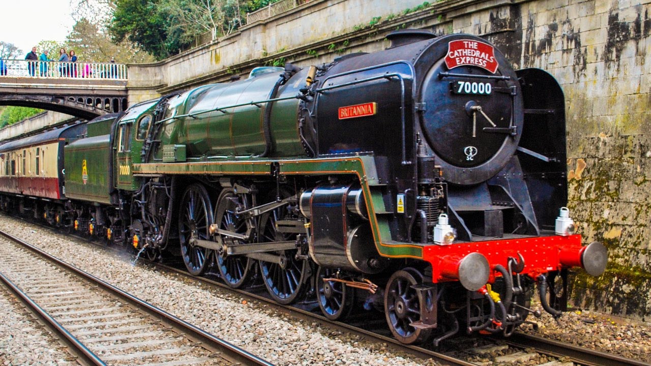 Steam locomotive British Railway Standard Class 7 70000 Britannia ...