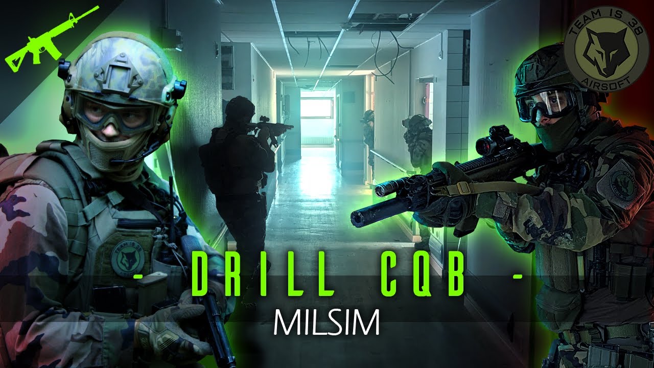 On drill sur un tout nouveau CQB ! MILSIM - YouTube