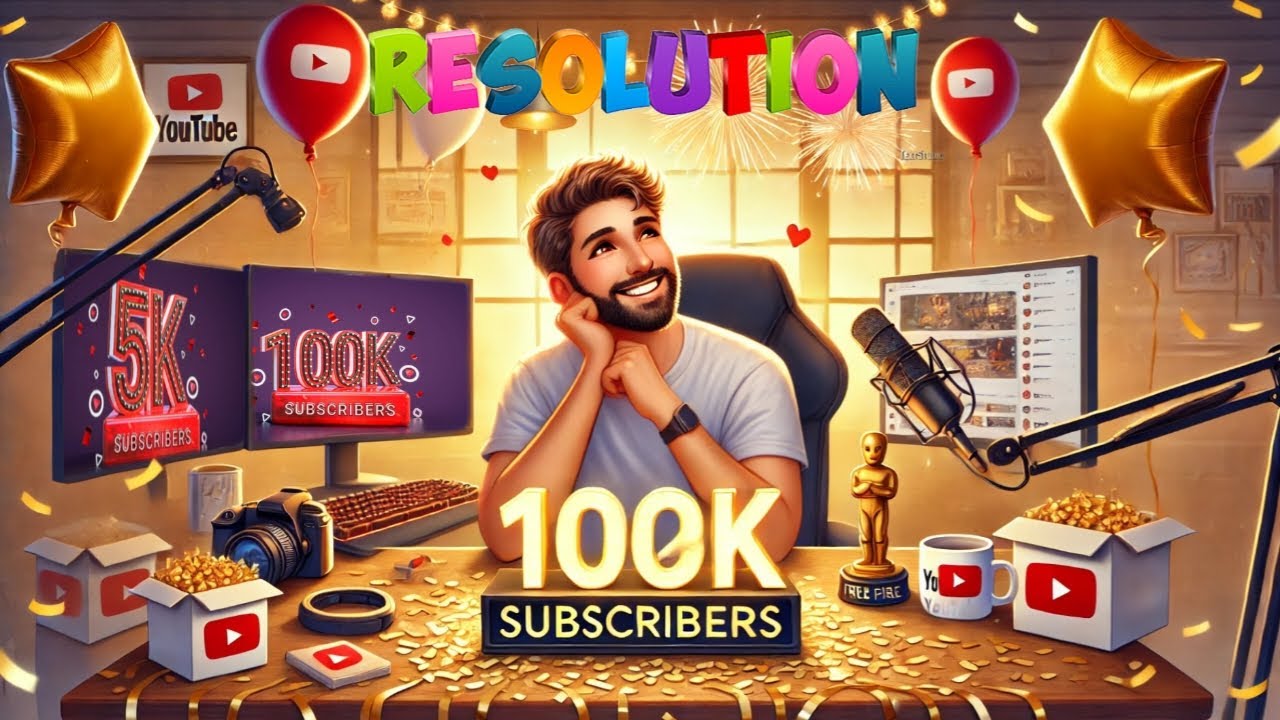 The Journey to 100K Subscribers Starts Now – 2025 Goals! - YouTube