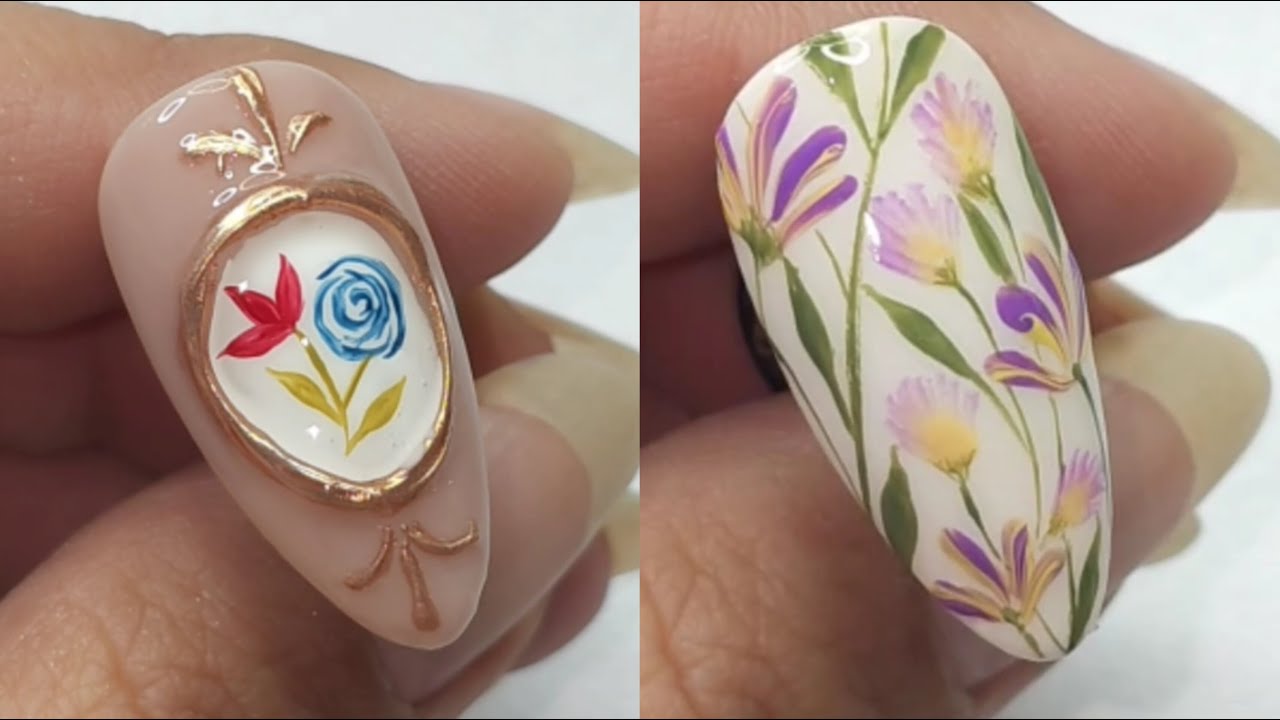 #243 oddly satisfying nail art designs 2025 | easy nail art designs ...