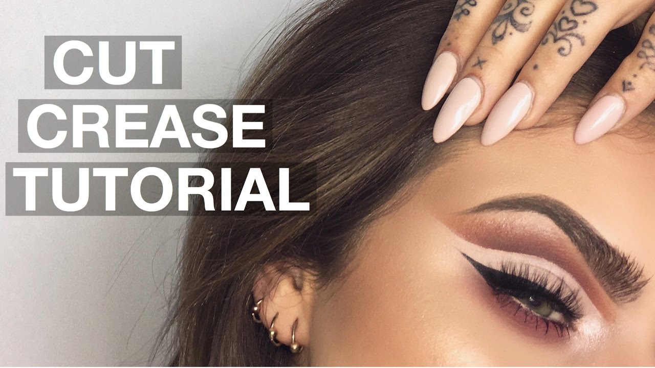 FULL CUT CREASE TUTORIAL - YouTube
