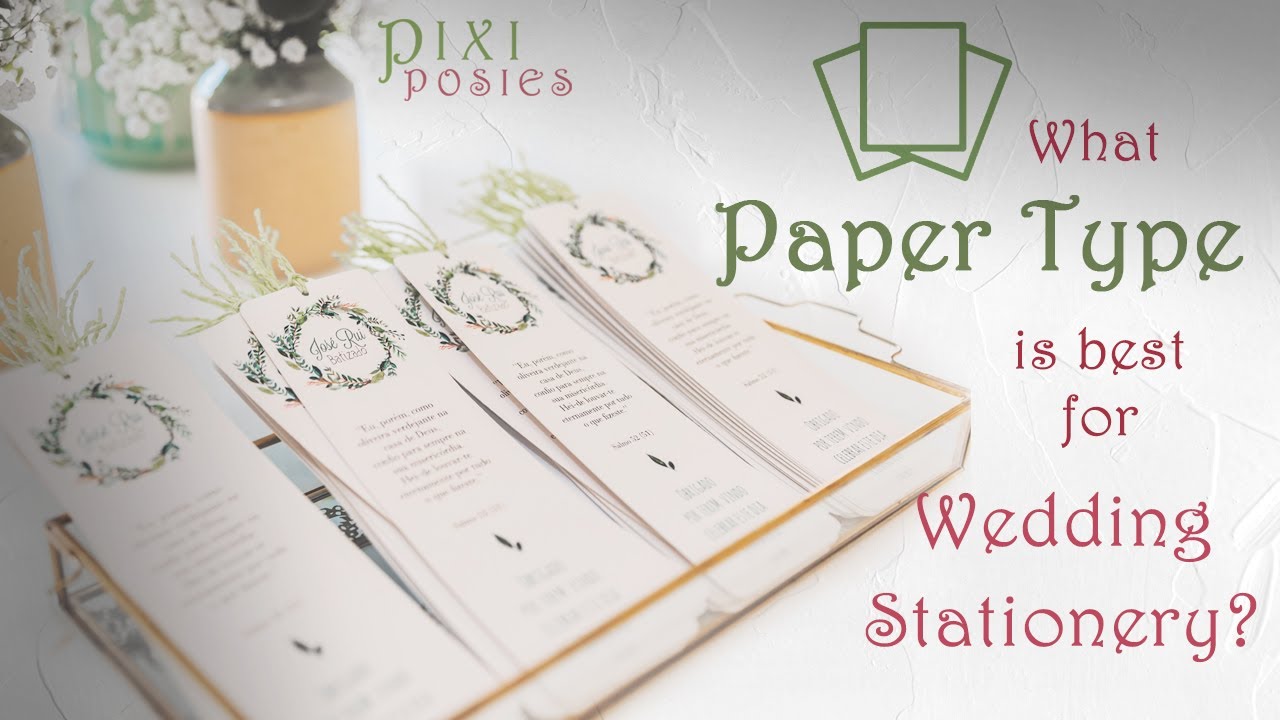 What Type Of Paper Is Best For Wedding Stationery Gloss Matte Or What Type Of Paper Is Best For Wedding Stationery Gloss Matte Or
