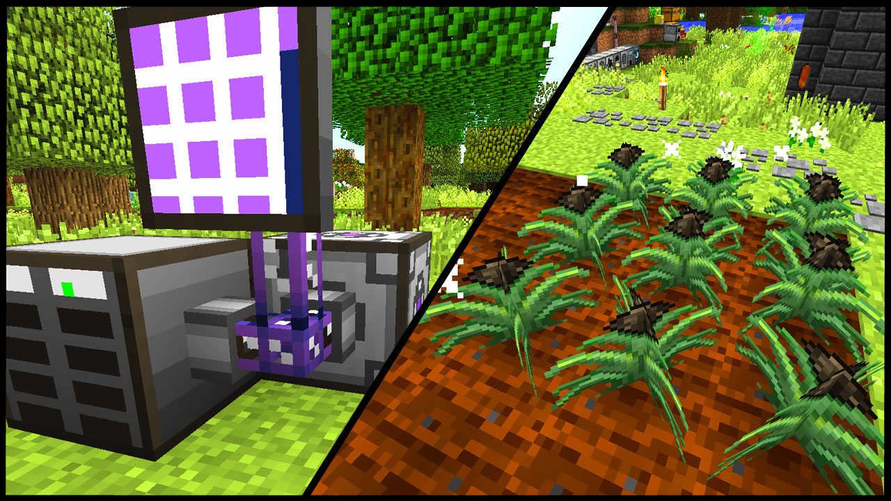 ME System & Crops! - Das ultimative Minecraft Modpack - Folge #03 - YouTube