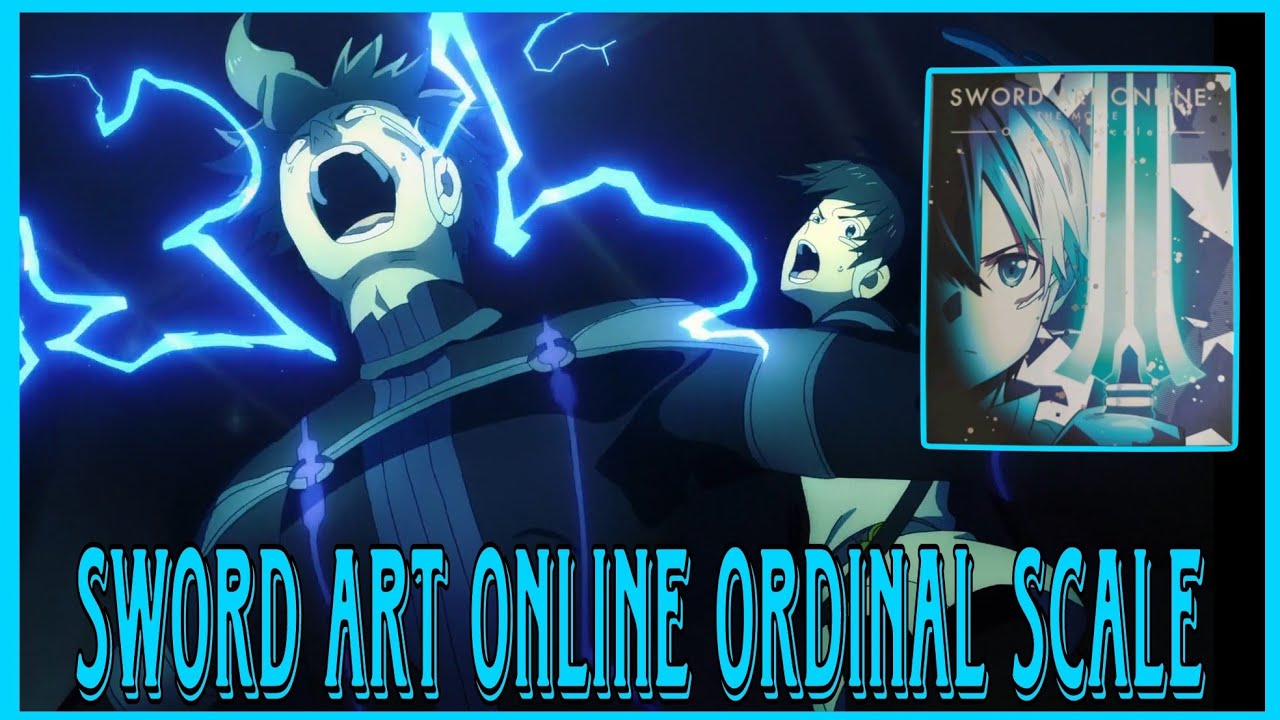 Sword Art Online Ordinal Scale Blu-Ray Movie Collectors Edition ...