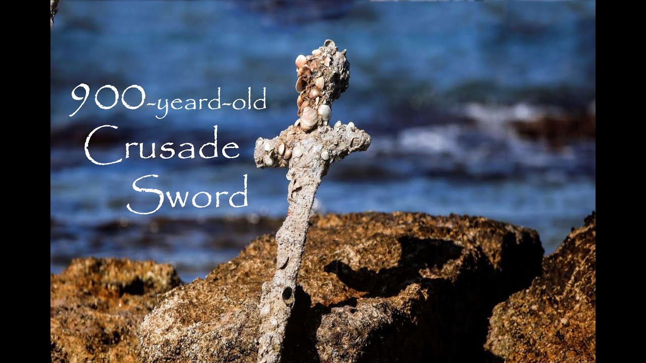 900-year-old Crusader sword found in "perfect condition" - YouTube