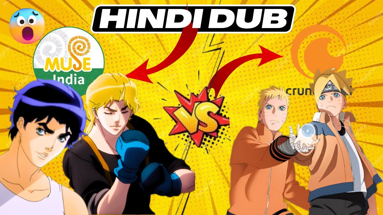 Muse India JOJO BIZARRE ADVENTURE Hindi Dub STOPPED 😡 x Naruto ...