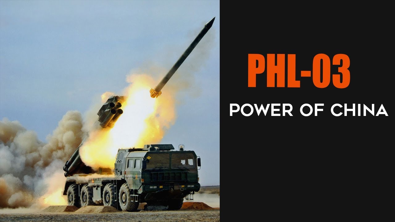 Marvel at the POWER of China's PHL-03 rocket launcher - YouTube