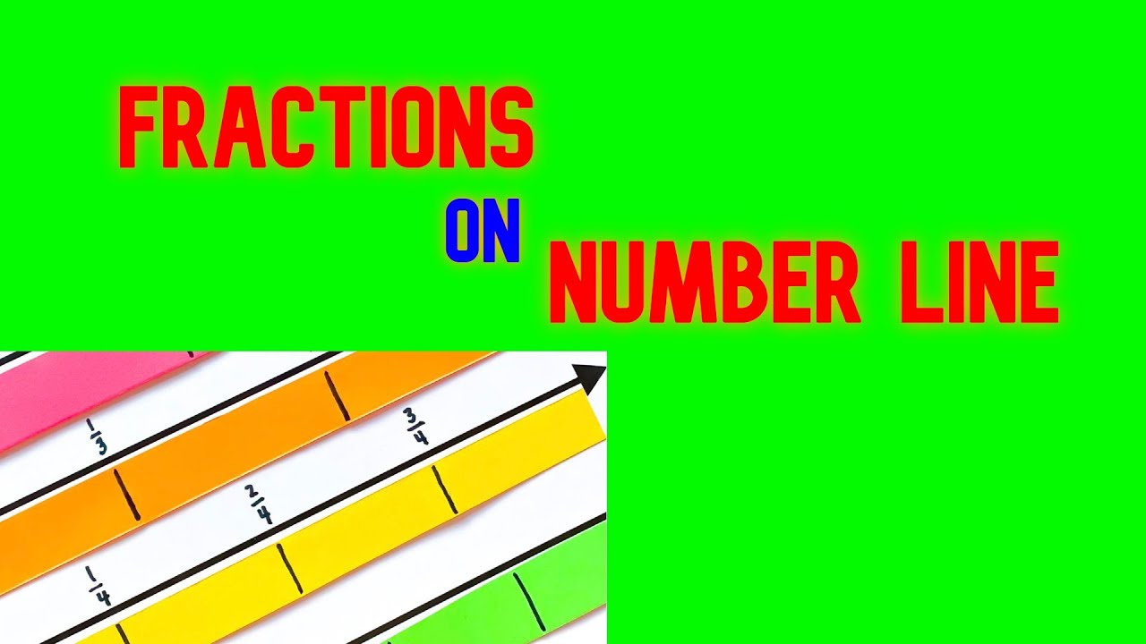 Fractions On Number Line YouTube Fractions On Number Line YouTube
