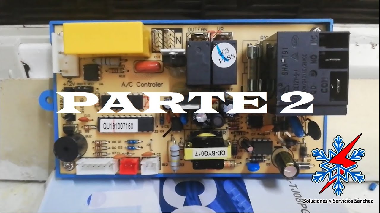 Como instalar una tarjeta universal para minisplit con PG 2020 Parte 2 ...