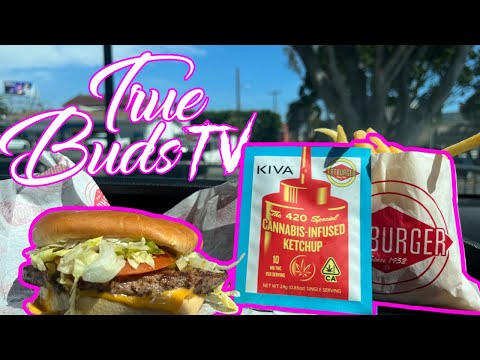 KIVA x FATBURGER Cannabis Infused Ketchup! The 420 Special Cannabis Infused FATBURGER Ketchup