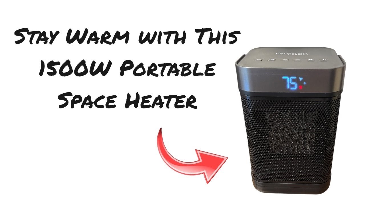 HOMRELEXA Portable Electric Space Heater Review - YouTube