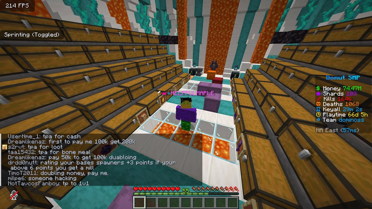 Donut Smp Live 5m Bounty Vid and Rating Bases - YouTube