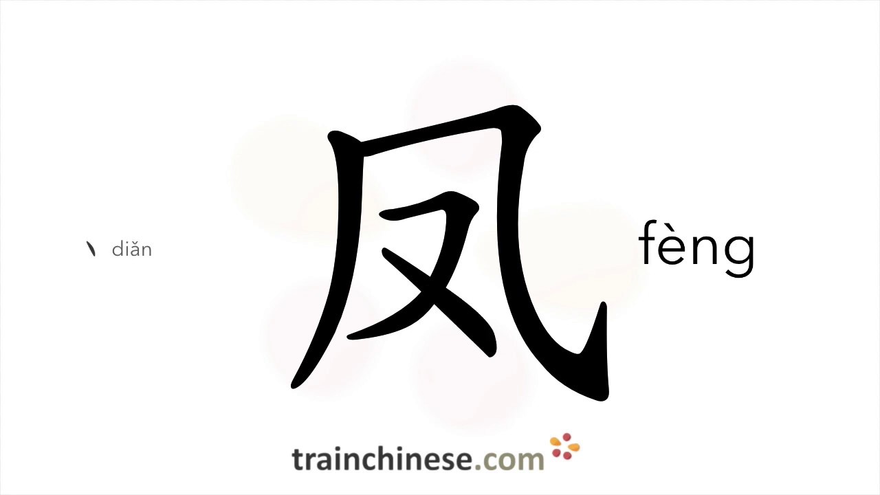 How to write 凤 (fèng) – phoenix – stroke order, radical, examples and ...