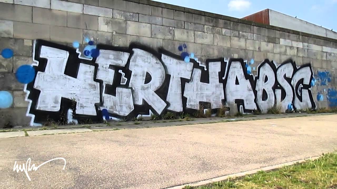 City Takeover Hertha BSC Graffiti [HD] - YouTube