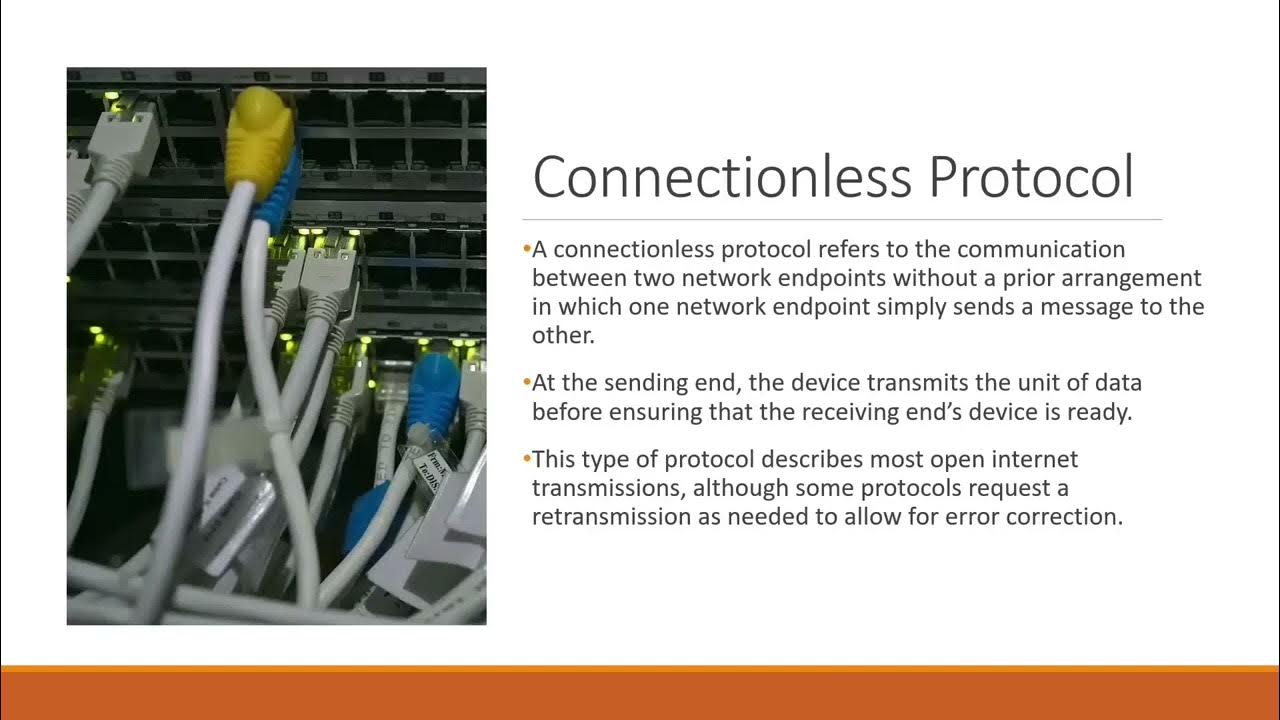 Connection oriented and connection less protocol - YouTube