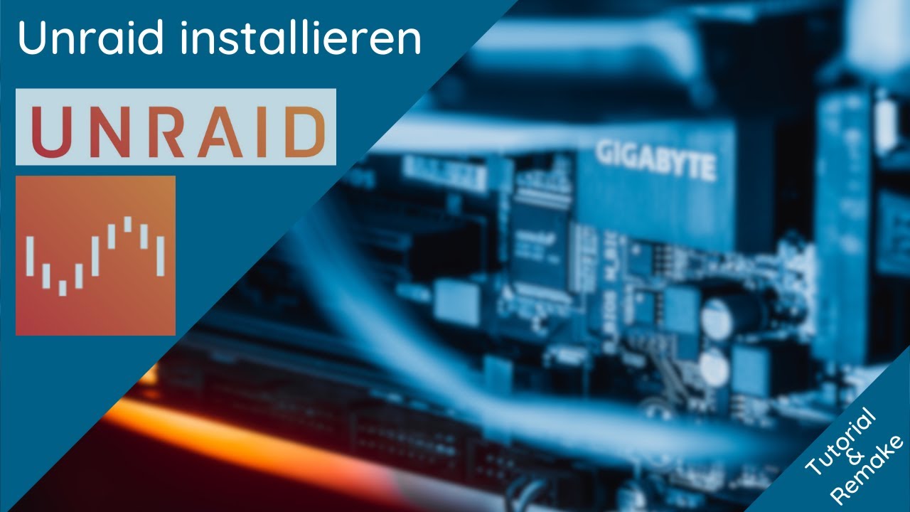 Unraid auf einem Rechner installieren - (Remake) Tutorial | Easy Tec - YouTube