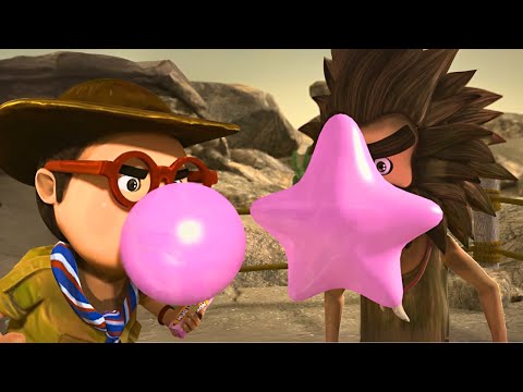 Oko ve Lele 🦖 Sakız Balonu Savaşı 🦕 CGI Film