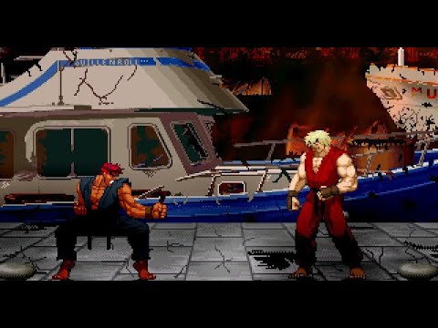 [MUGEN] EVIL RYU VS VIOLENT KEN - YouTube