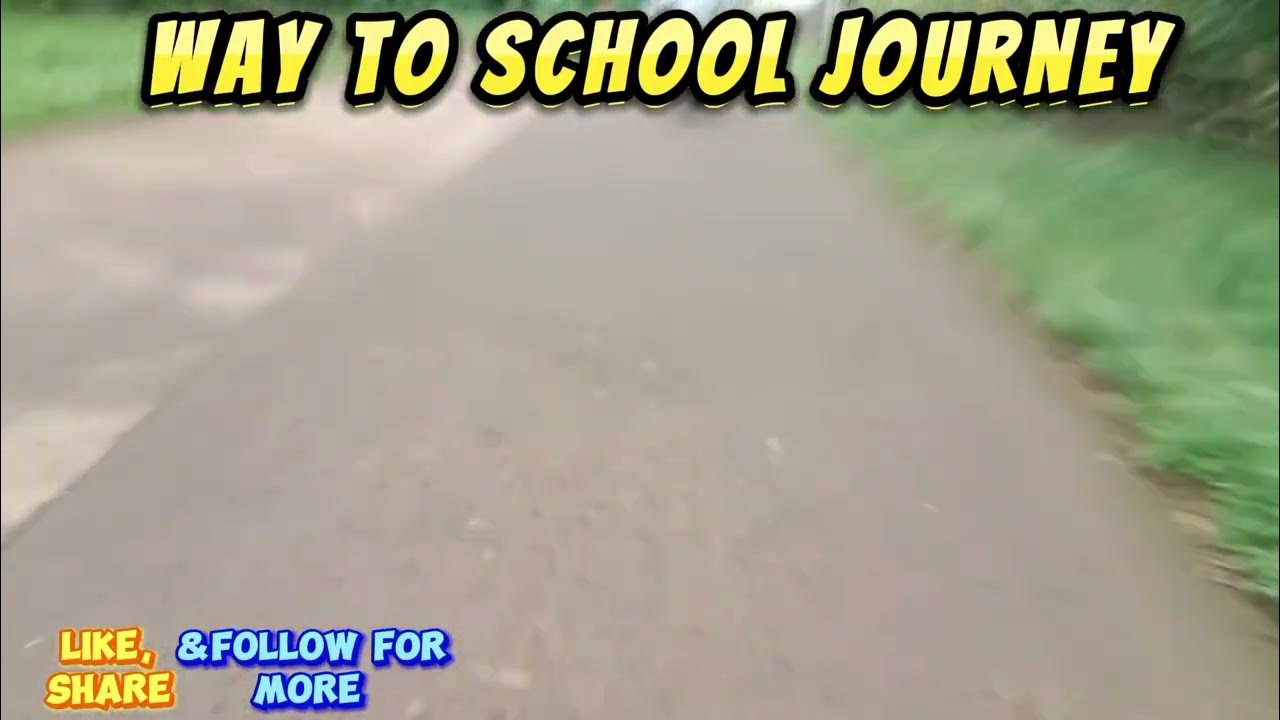 Way to school journey - YouTube