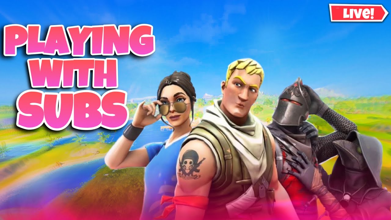 🔴 LIVE: Fortnite Playing Subscribers |Join The Hyena Clan!!| - YouTube