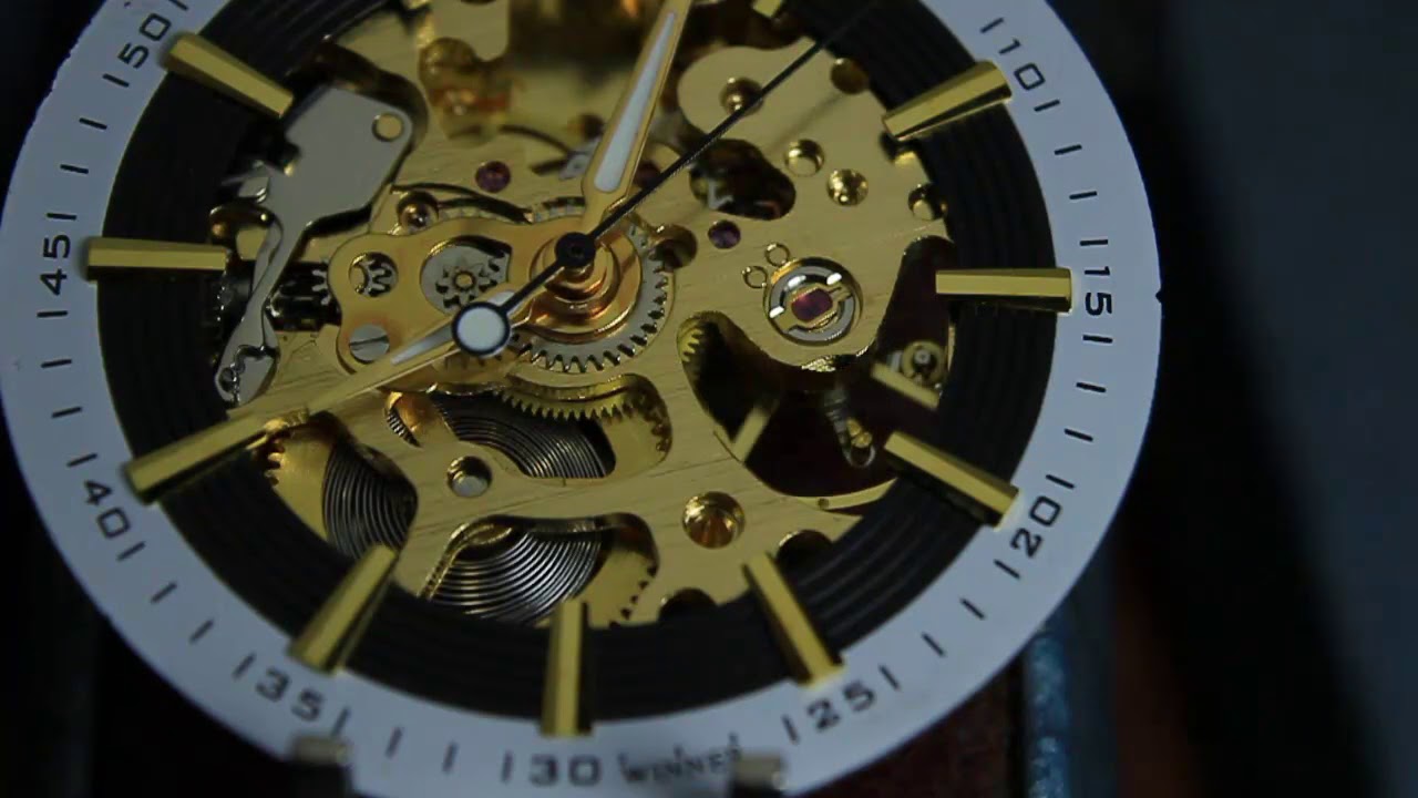 The heart of a watch, beating at 21600 BPH - YouTube