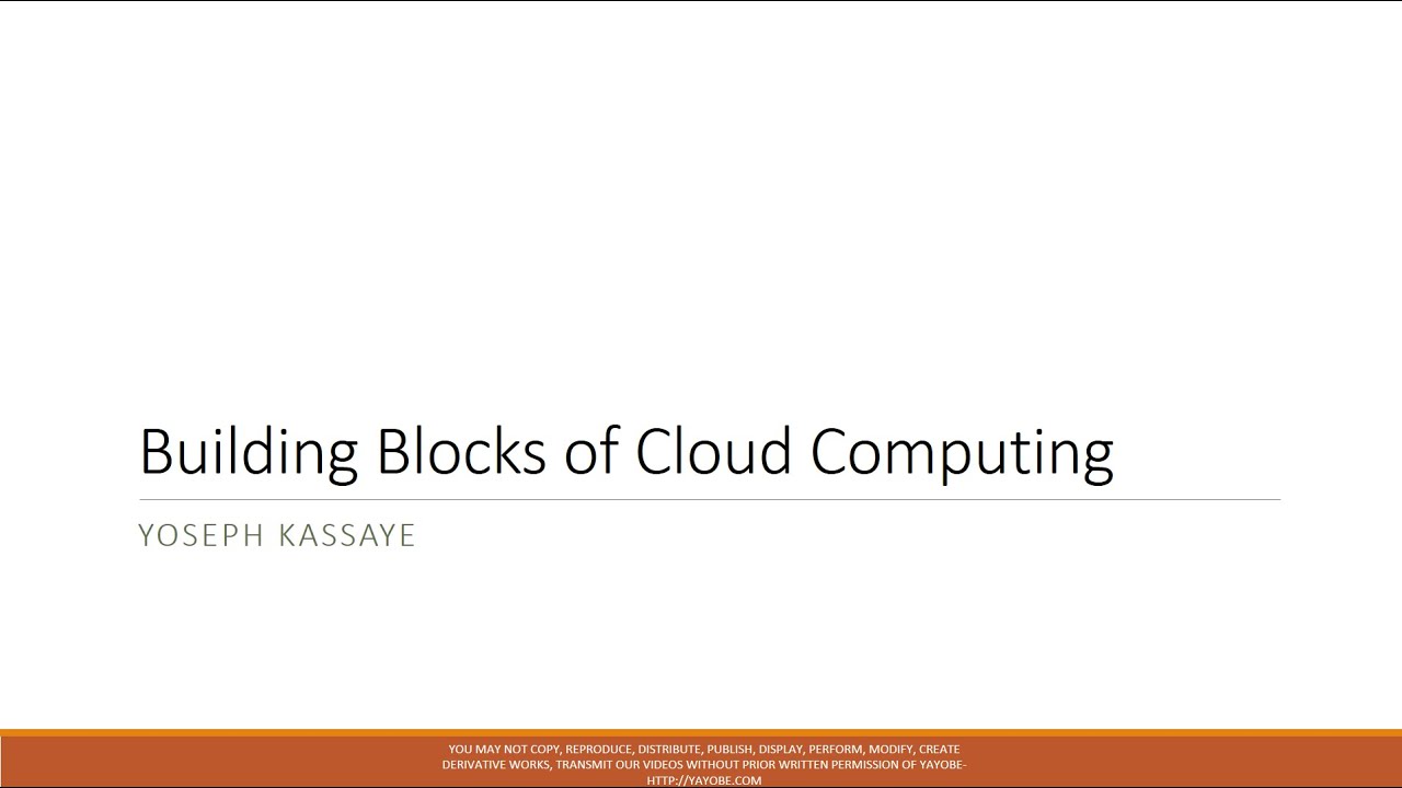 Part 2 Building Blocks of Cloud Computing in Amharic - YouTube