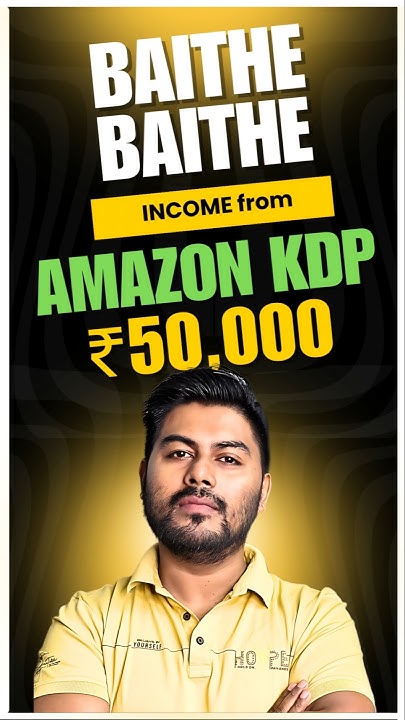Start Passive Income with Amazon KDP! #amazonkdp #earnmoneyonline #passiveincome - YouTube