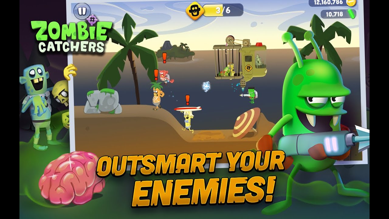 Zombie Catchers: Massive Zombie Catching Spree! - YouTube