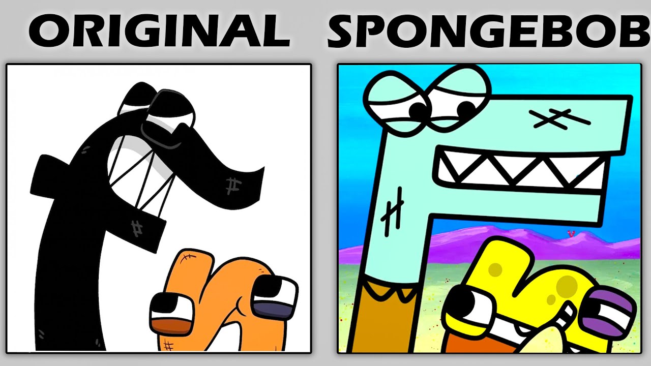 EPILOGUE Alphabet Lore vs SpongeBob Alphabet Lore (by CloClips ...