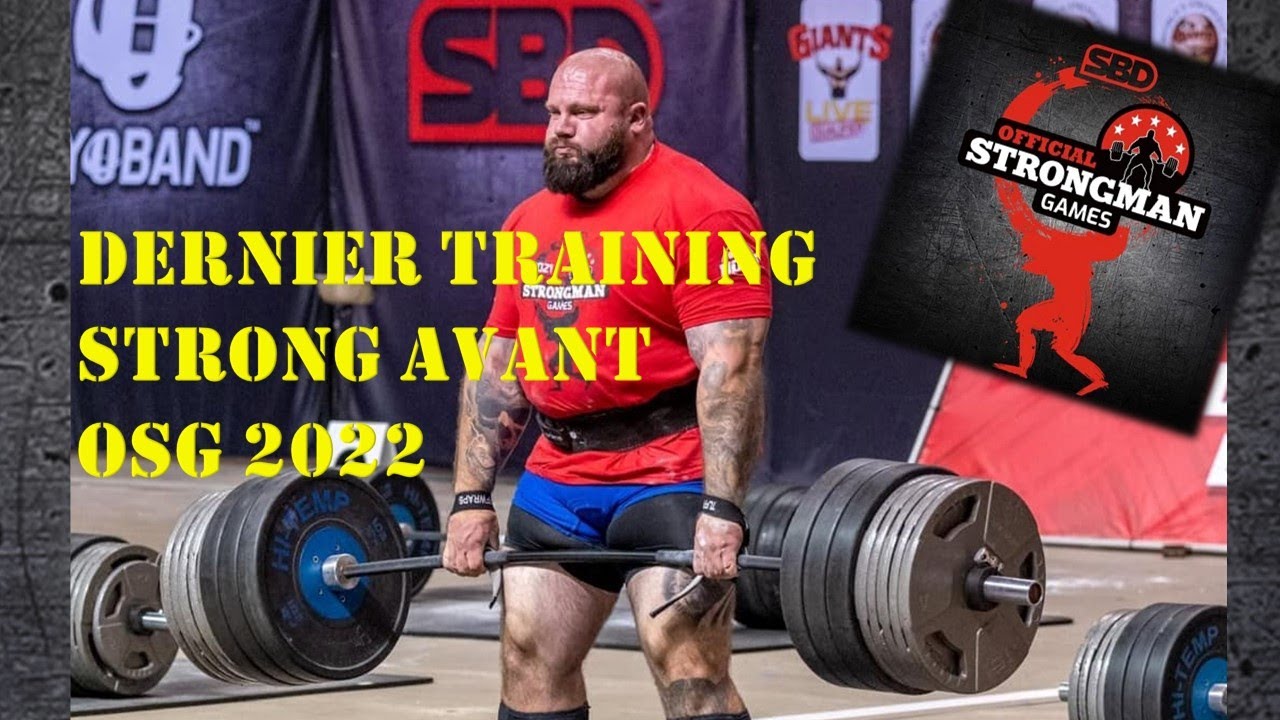 Dernier Training avant les Official Strongman Games - YouTube