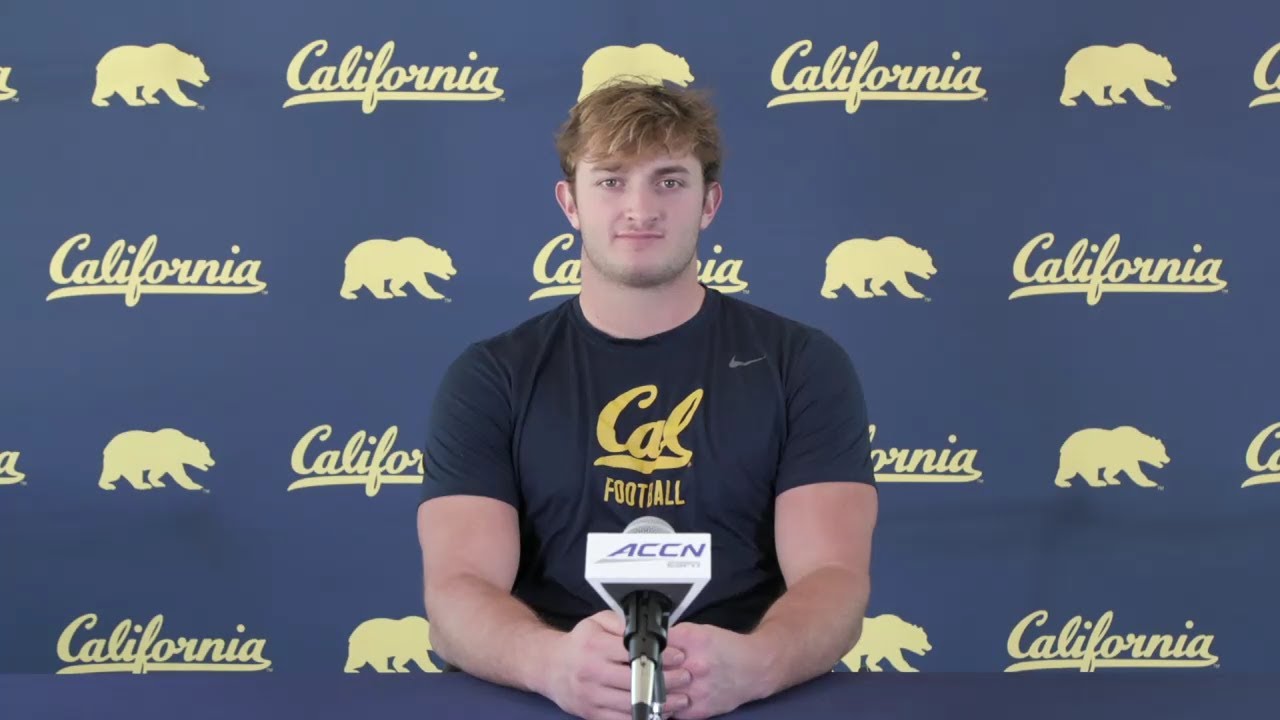 Cal TE Jack Endries looks ahead to the 127th Big Game (11.19.24) - YouTube