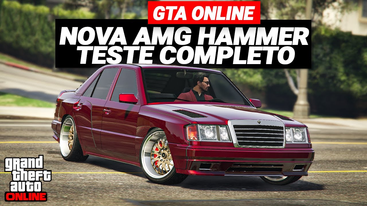 UM ÓTIMO CARRO | Tunando e Testando a Mercedes AMG Hammer (Benefactor ...