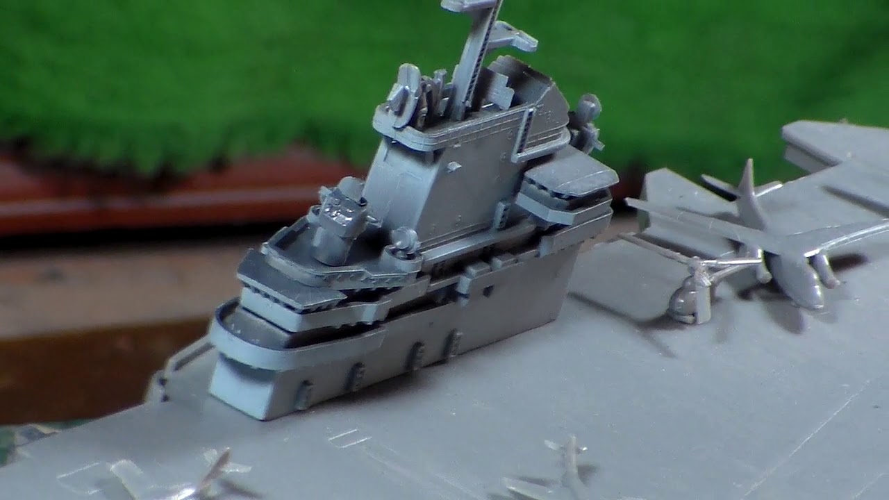 Atlantis Ex Revell USS FOREST SHERMAN DD-931 NEW BUILD - YouTube