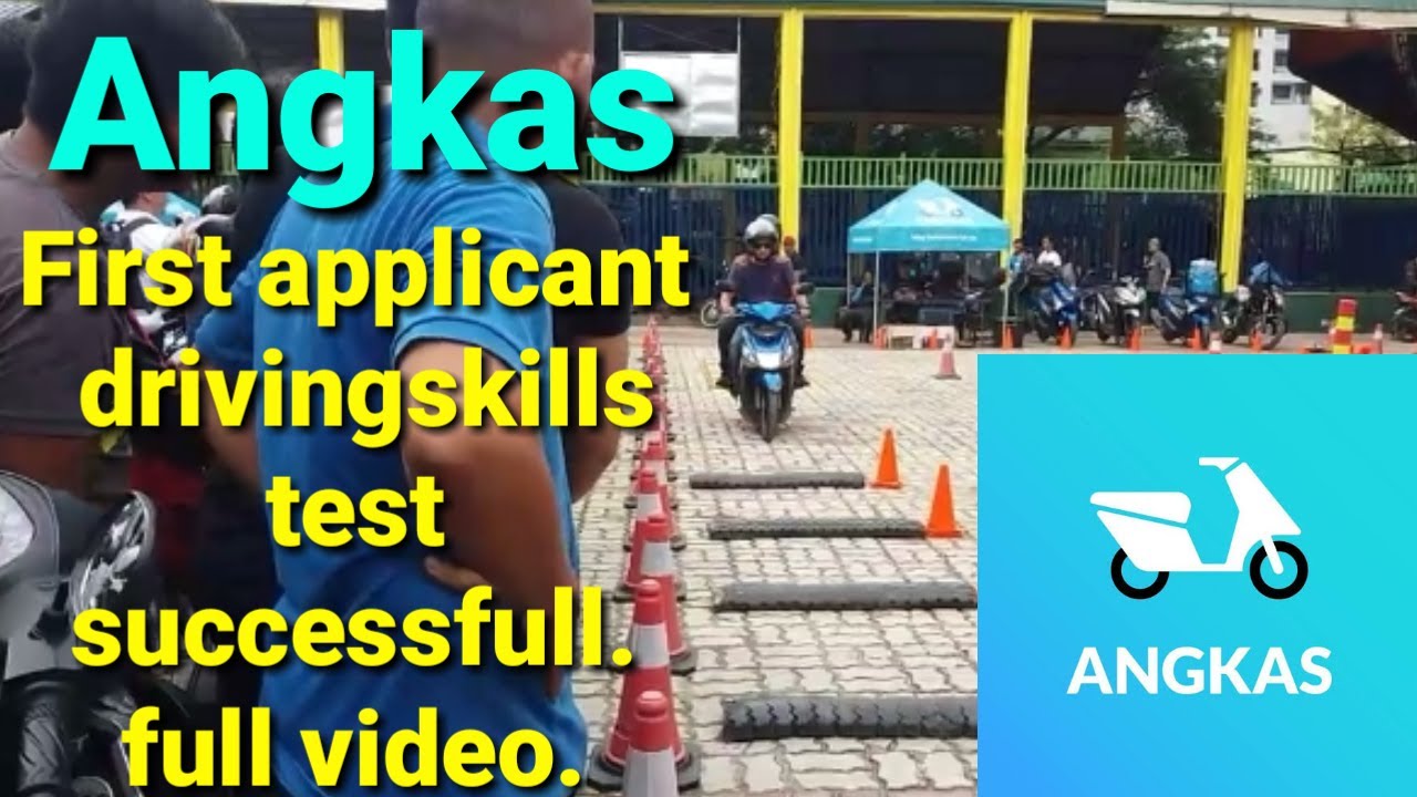 ANGKAS DRIVING SKILLS TEST AUG-31-2019 - YouTube