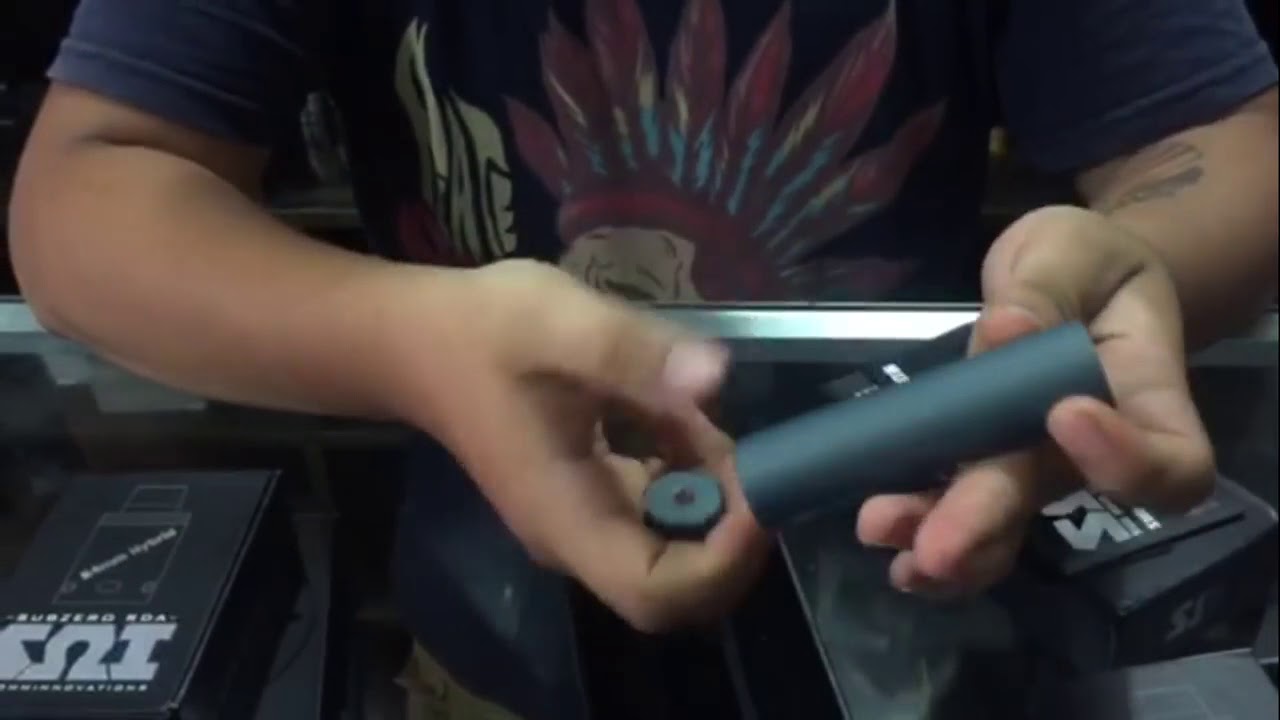 ETOY VAPE STORE REVIEW Authentic Mech Mod Sub Zero 24mm - YouTube