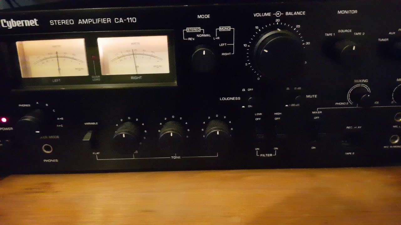 HI FI Vintage Cybernet Ca 110 (1979) - YouTube