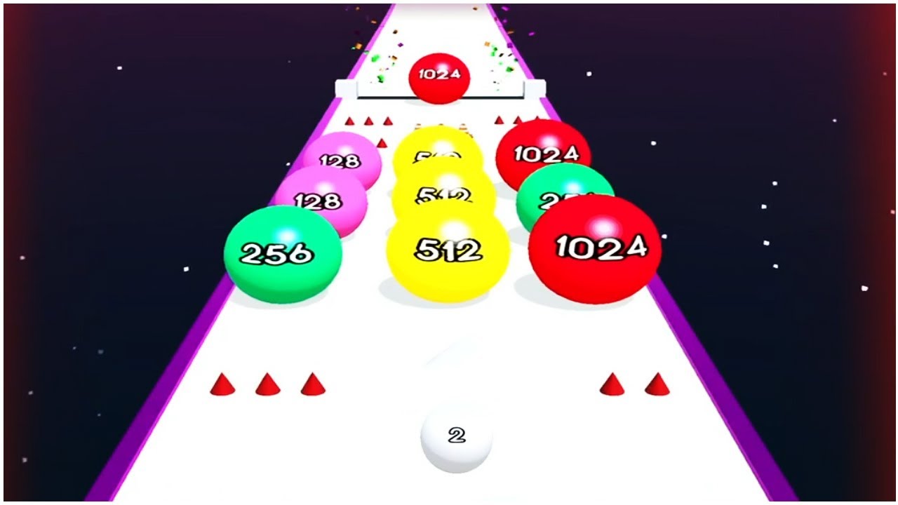 Ball Road 2048 - 3D Ball Game - Gameplay Walkthrough - Levels 91-110 ...