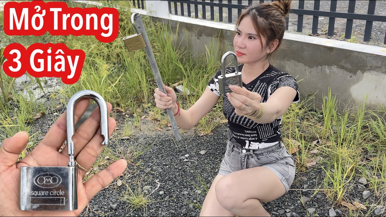 Siêu Trộm Sẽ Không Nói Cho Bạn Biết Điều Này, Cách Bẻ Ổ Khóa Tong 3 Giây Không Cần Chìa Khóa ...