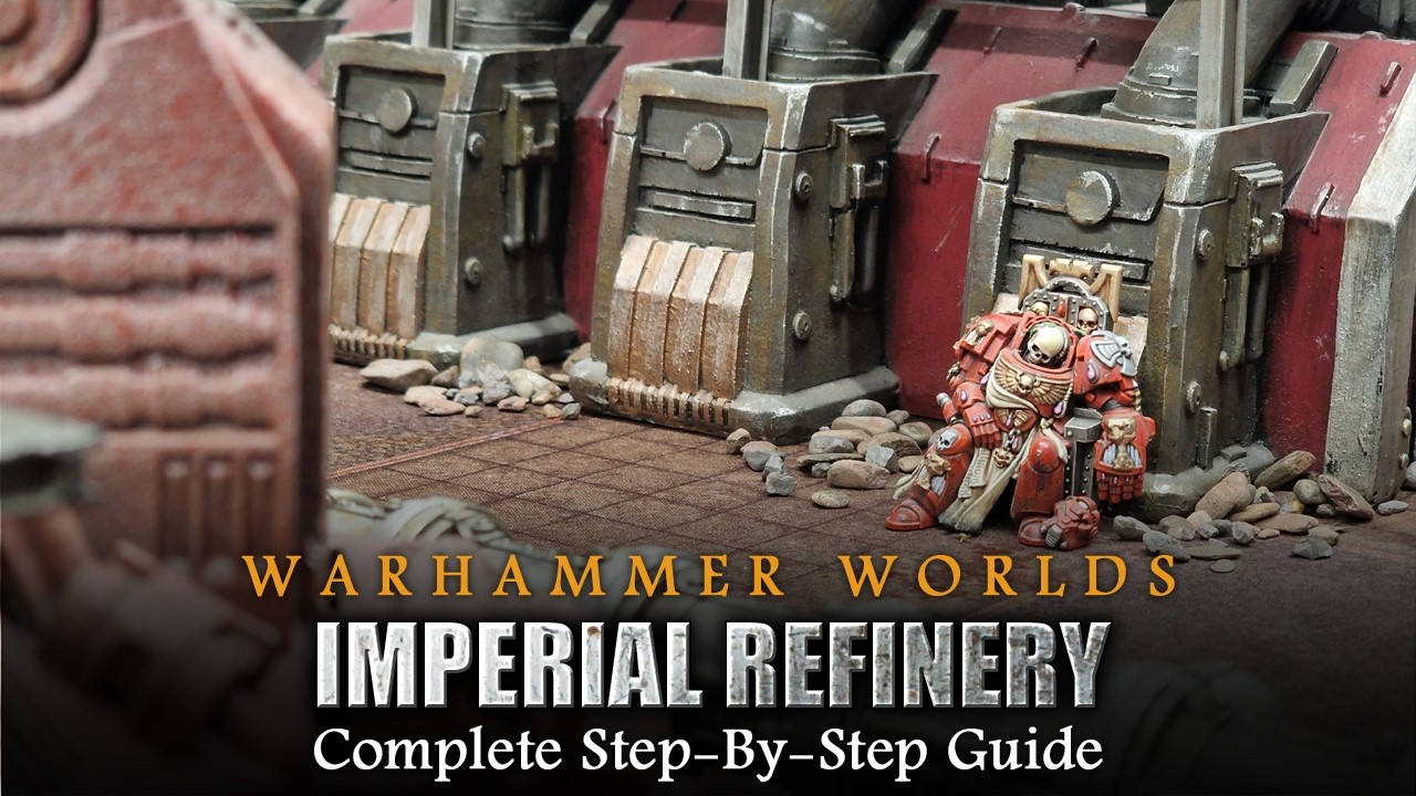 Warhammer Worlds 'IMPERIAL REFINERY' | 40K Battlefield Creation ...
