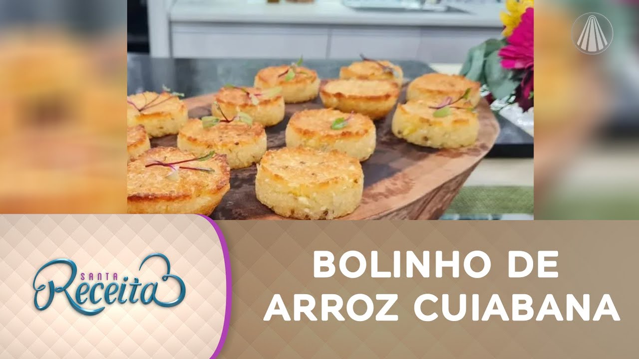 Quitute tradicional no Mato Grosso: bolinho de arroz cuiabana - YouTube
