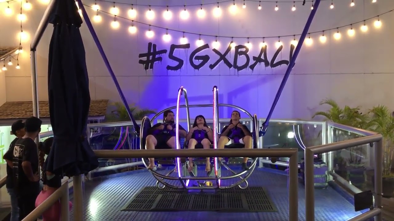 5GX Bali slingshot ride - YouTube