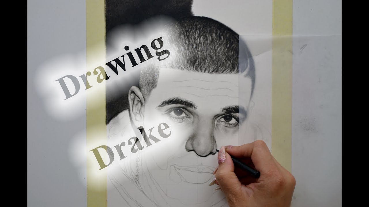 Drawing Drake from start to finish - YouTube
